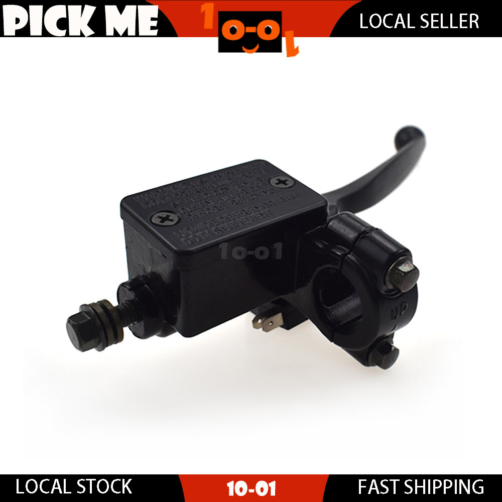 M8 22mm 7/8" Front Brake Master Cylinder Lever For Dirt Bike ATV Quad ...