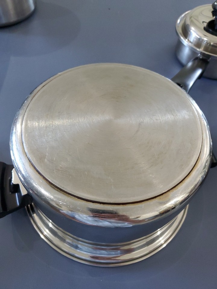 9 pc Cordon Bleu Temp-Tone T304 Stainles Steel Sauce / Stock Pots w ...