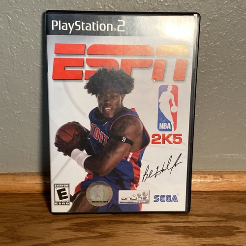 ESPN NBA 2K5 (2004) Sony PlayStation PS2 Video Game - Complete (CIB ...