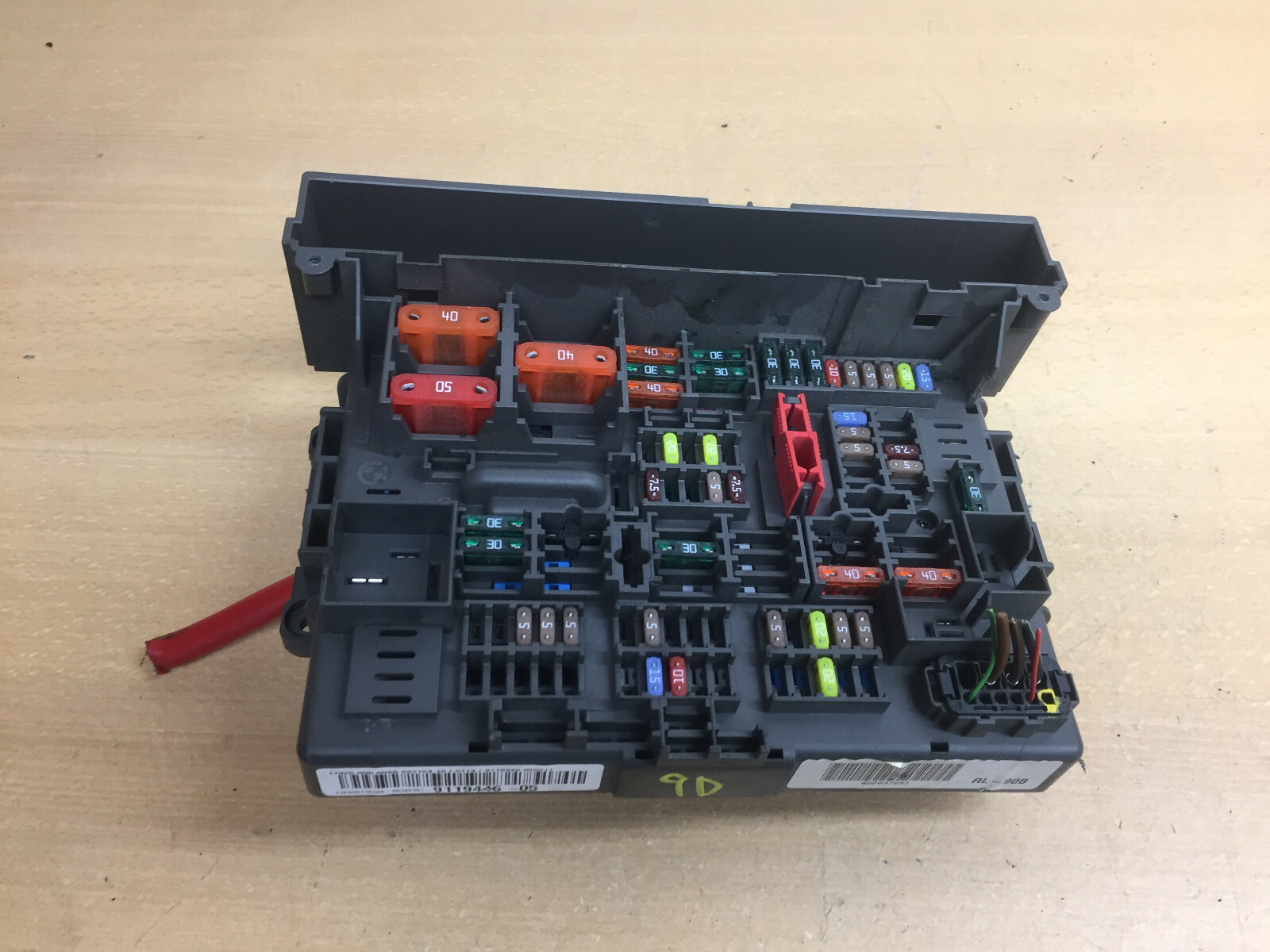Genuine Used BMW Fuse Box E90 E91 320i 3 Series 9119446 | eBay