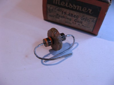 Meissner 19-4840 Peaking Coil 840uH 3300 Ohm Television - NOS Qty 1 | eBay