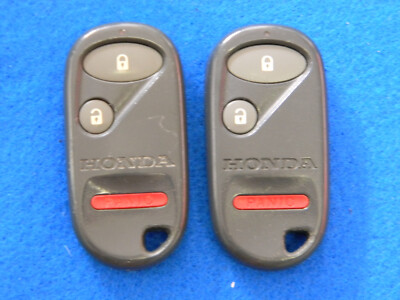 LOT OF 2 2003 HONDA PILOT KEYLESS ENTRY REMOTE FOB OEM NHVWB1U523 ...