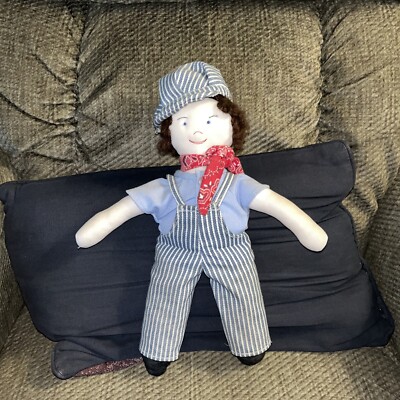 Vintage Handmade Engineer Rag doll 14” | eBay