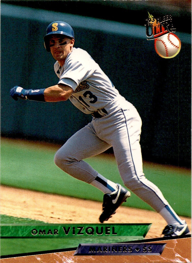 1993 Ultra Omar Vizquel Seattle Mariners #274 | eBay