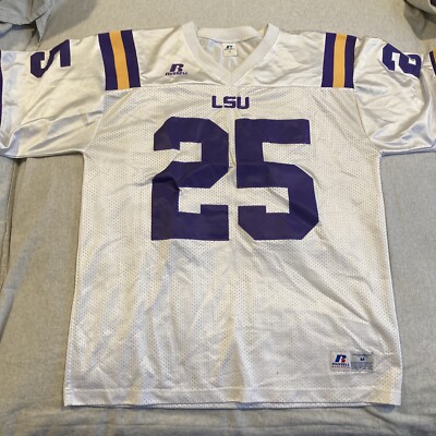Vintage - LSU TIGERS - 1990s - #25 - Russell Athletic - Football Jersey ...