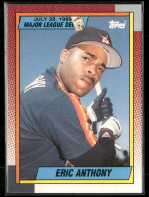 1990 Topps Major League Debut 1989 #5 Eric Anthony | eBay