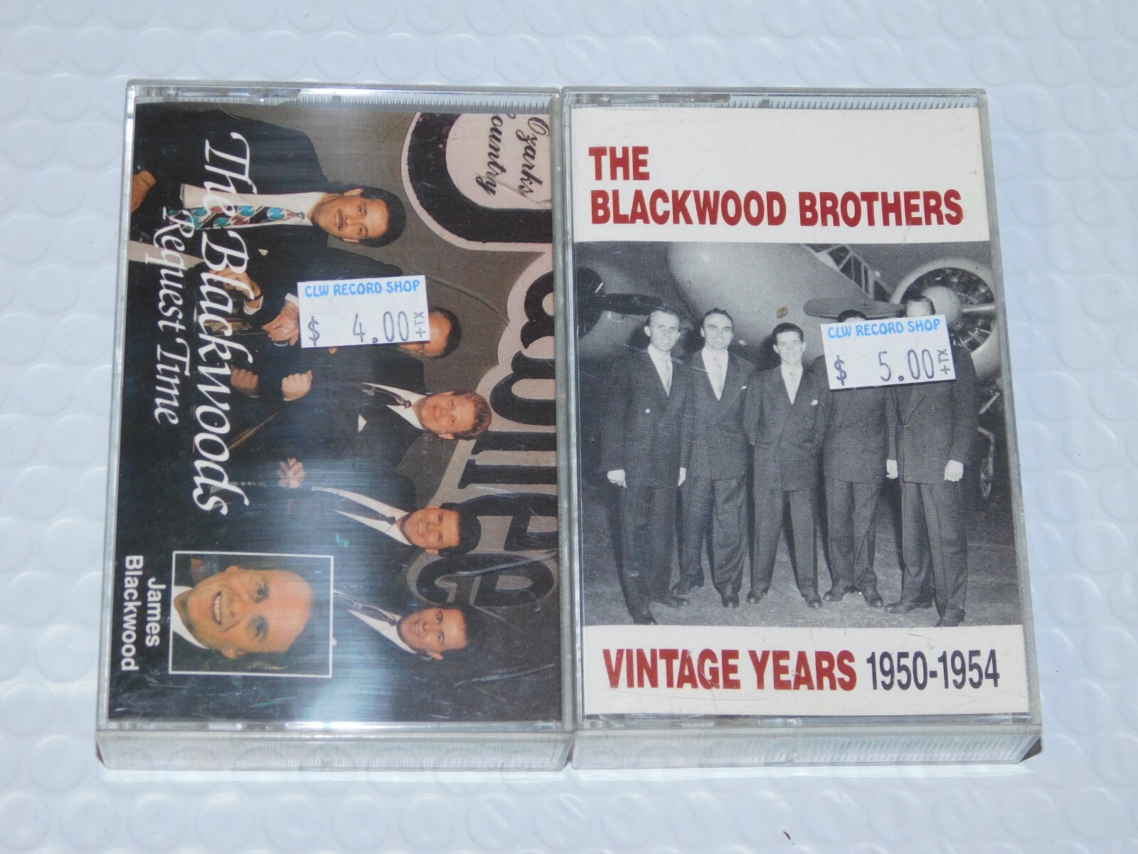 Lot 2 The Blackwood Brothers Cassette Tape Vintage Years 1950-1954 ...