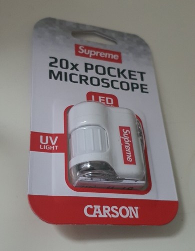 SS23 Supreme x Raymay pocket microscope keychain keyring LED and UV ...