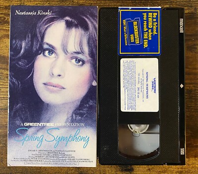 VHS: Spring Symphony (1986): Lightning Video: Nastassja Kinski ...