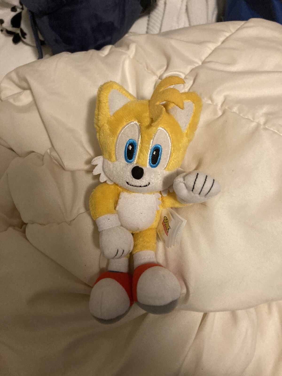 Tomy Sonic the Hedgehog 8" INCH TAILS PLUSH *AUTHENTIC NWT* Figure Doll ...