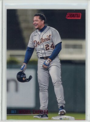 2021 Topps Stadium Club #55 Miguel Cabrera Red Foil | eBay
