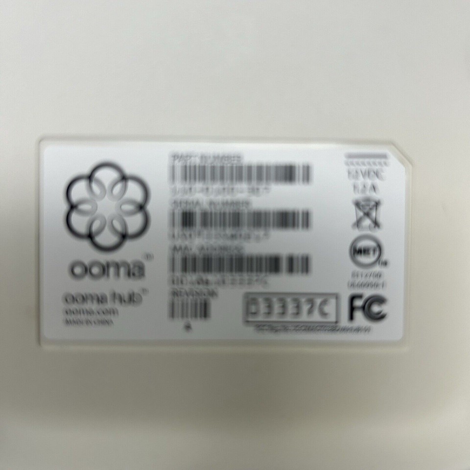 OOMA HUB VoIP Phone System DVA-HUB101 Internet Telephone Open Box ...