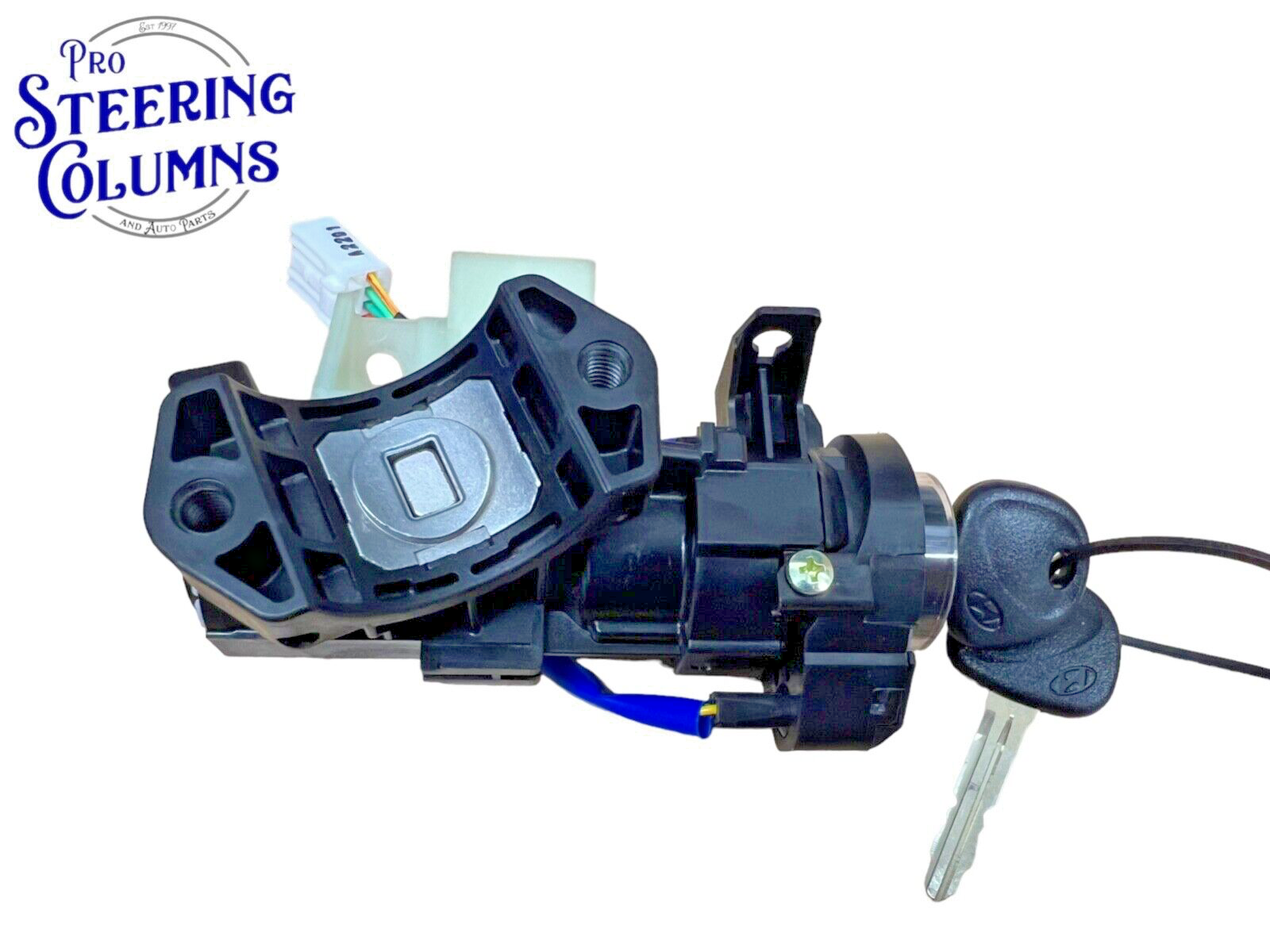 11-16 ELANTRA IGNITION LOCK CYLINDER ASSEMBLY SWITCH 2 KEYS NEW 81900 ...