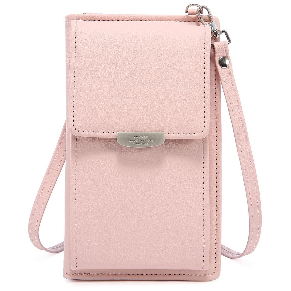 Womens Small Crossbody Wallet Leather Sling Shoulder Bag Card Phone ...