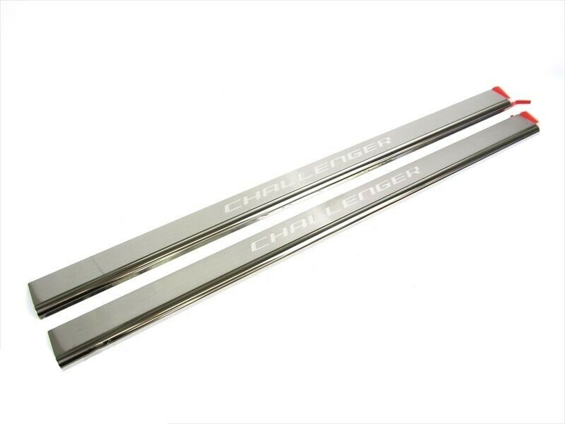 2008-2014 Dodge Challenger Door Sill Guards Set of 2 MOPAR GENUINE OEM ...