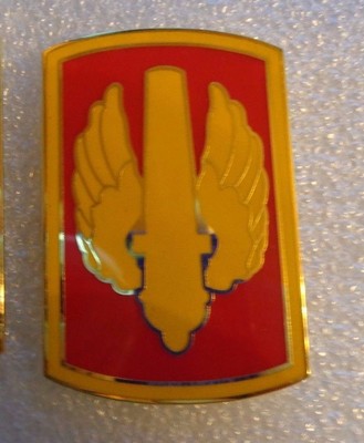 18TH FIRES BRIGADE, COMBAT SERVICE ID.BADGE,CSIB. FOR DRESS BLUES,ASU's ...