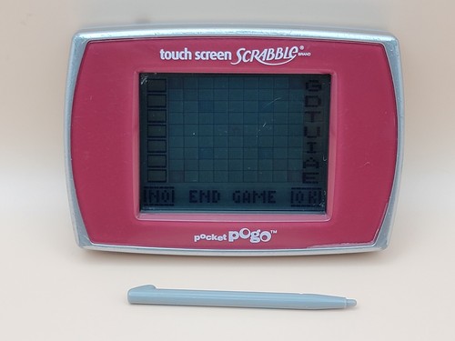 Touch Screen Scrabble Handheld Electronic Game 2009 Pocket Pogo [Tested ...