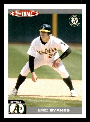 2004 Topps Total #432 Eric Byrnes Oakland Athletics | eBay