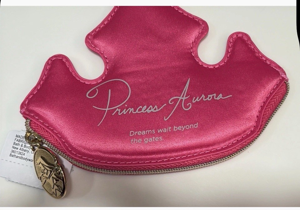 Bath & Body Works Disney Princess Aurora Coin Purse 2026 NWT FREE ...