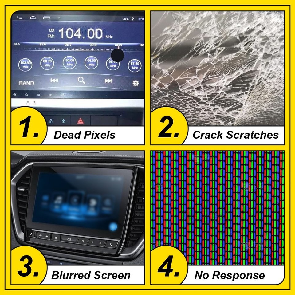 Fit 2019 Outlander 2020-2022 Mitsubishi LCD 8" Display Radio Touch ...