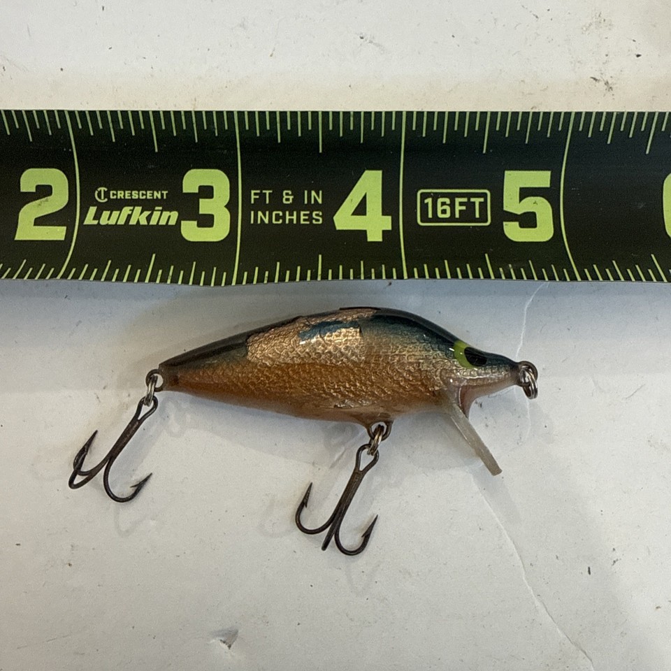 Vintage Jim Glass Unknown Color Custom Balsa Fishing Lure Crank Bait ...