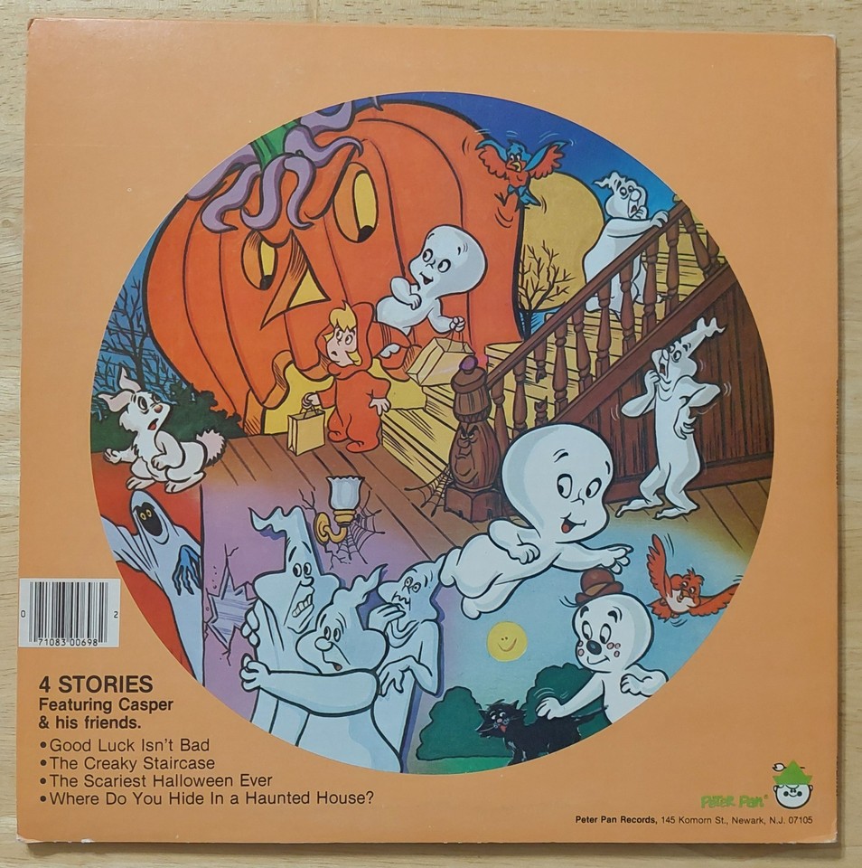 Casper The Friendly Ghost, Peter Pan Picture Disks, 1982 | eBay
