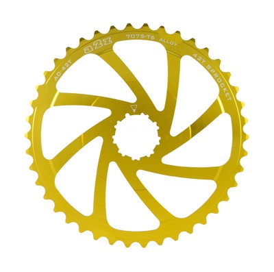 A2Z Wide Range Cassette Adapter Sprocket (42T, Gold) | eBay