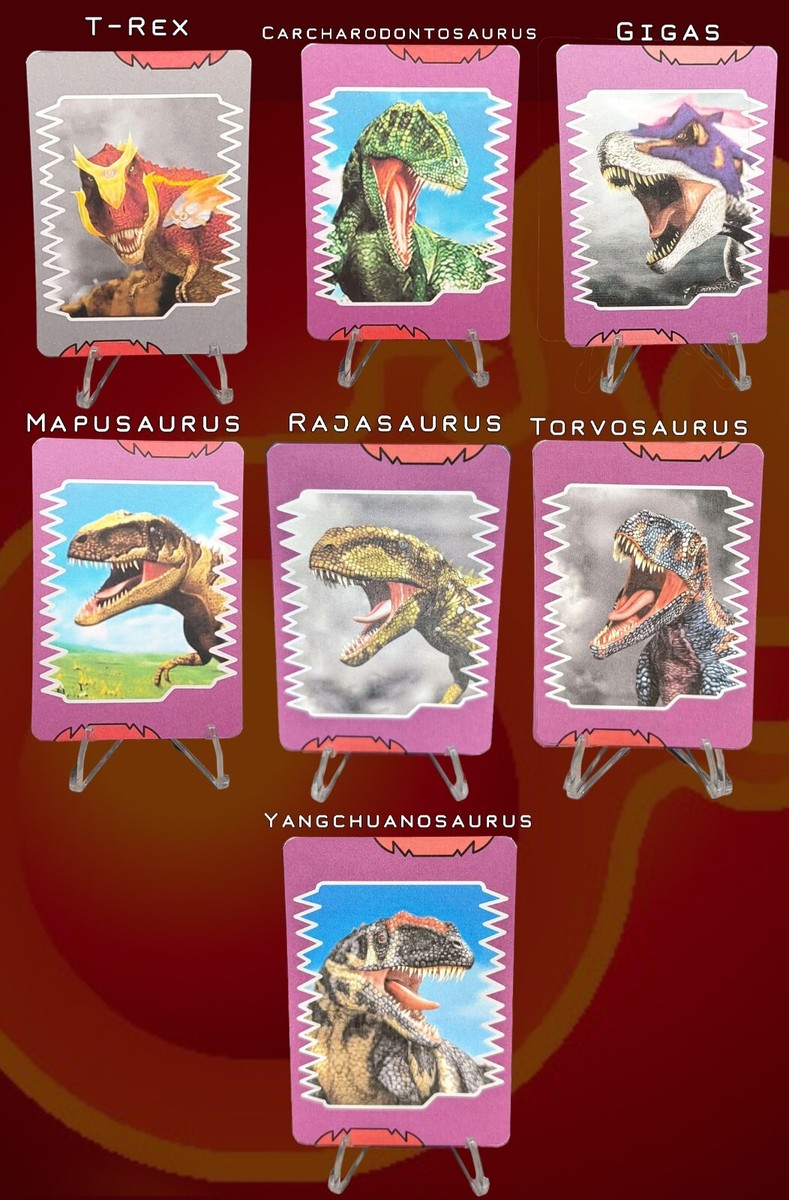 Dinosaur King Carcharodontosaurus Move Card