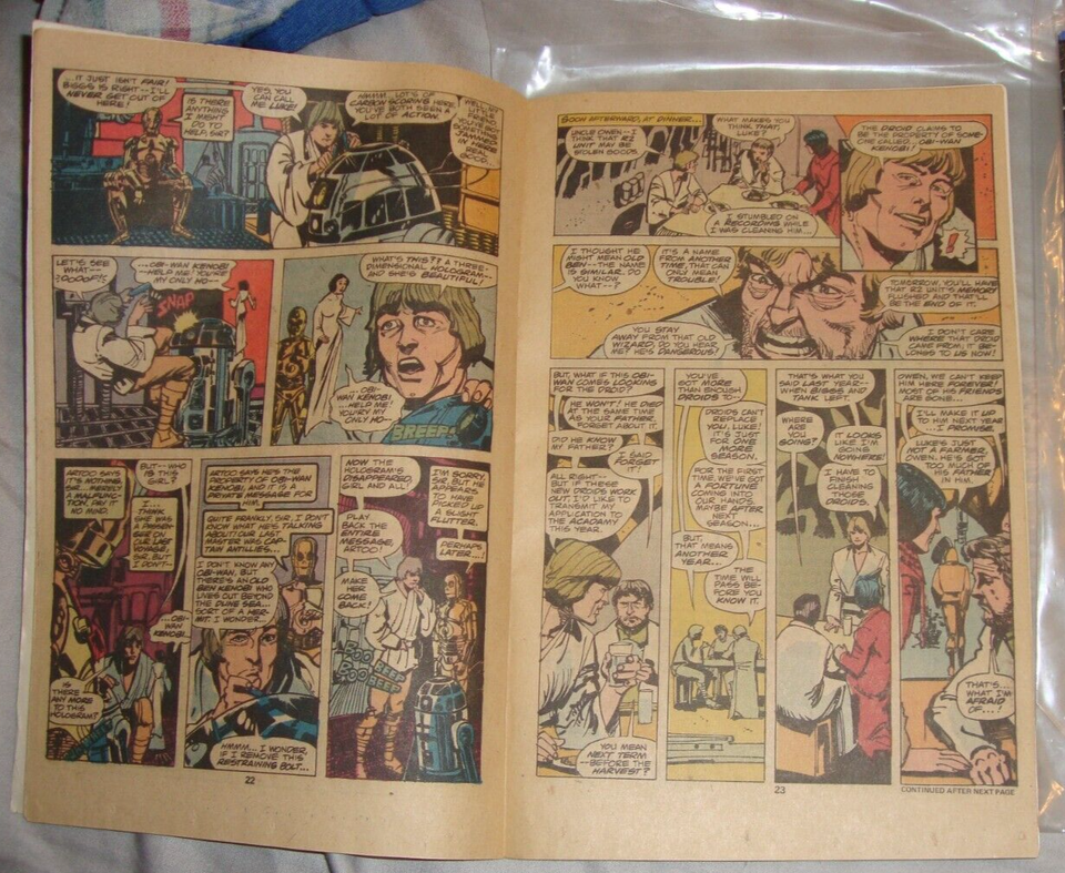 Star Wars 1977 comic 1 thru 3 no bar code. | eBay