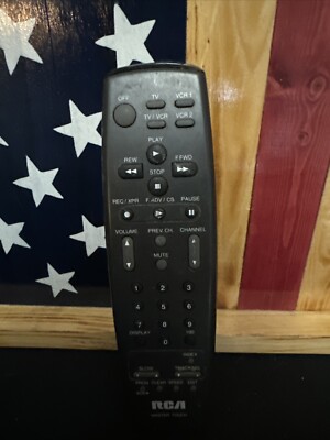 RCA Master Touch VCR/TV Remote Control - Tested | eBay
