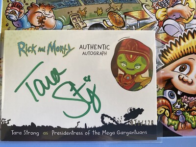 Rick And Morty Season 3 Tara Strong as Stacy Autograph Card /120 ...
