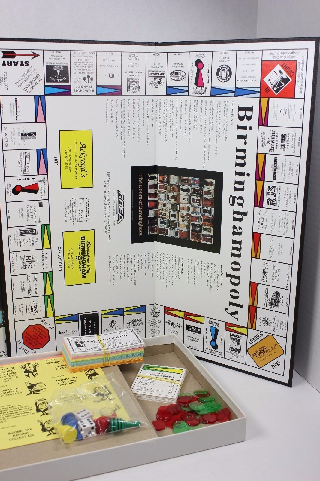New Open Box Birminghamopoly Birmingham MI Monopoly Board Game BBFA | eBay