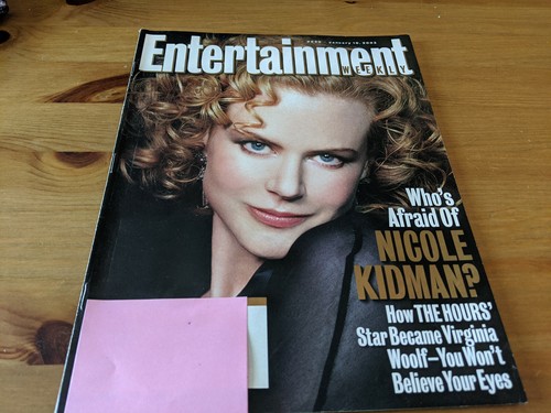 Entertainment Weekly January 2003 Nicole Kidman | eBay
