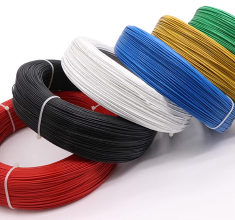 Black Flexible Wires, Cables & Conduits PTFE Cable Wire – Tinned Copper ...