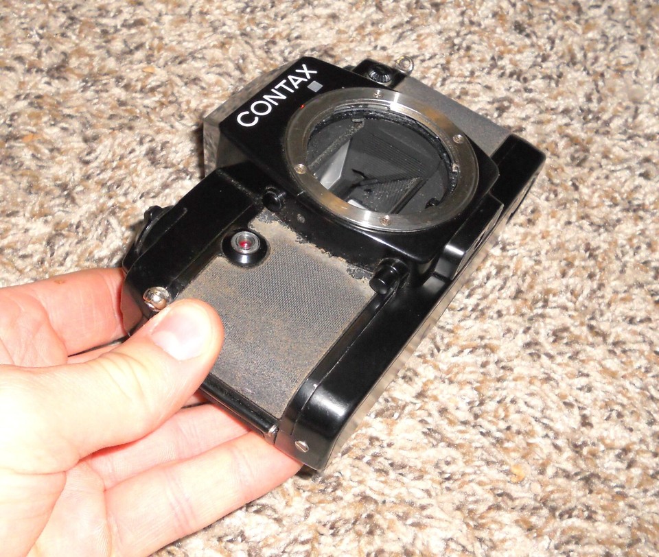 Vintage Contax 137 MD Quartz Film Camera Body As Is Untested | eBay