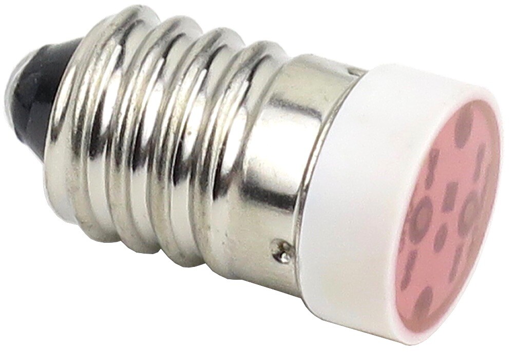 10mm E10S LED Screw Base Indicator Light 24V AC/DC Blue Green Red ...