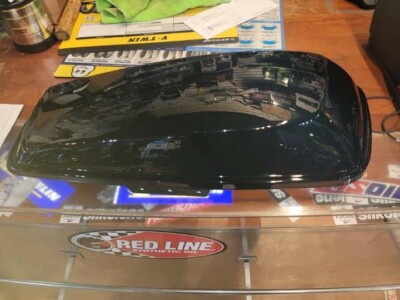 Harley-Davidson 14-23 TOURING Right Saddlebag Lid Vivid Black 90200411 ...