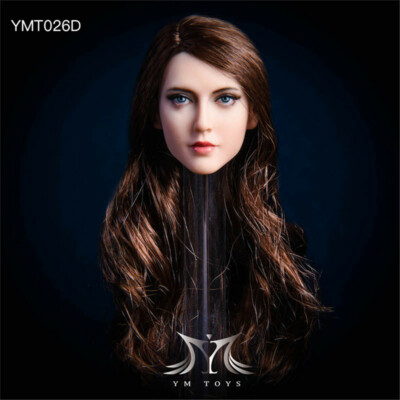 YMTOYS YMT026D 1/6 Anna Girl Head Sculpt Carved For Female PH TBL JO ...