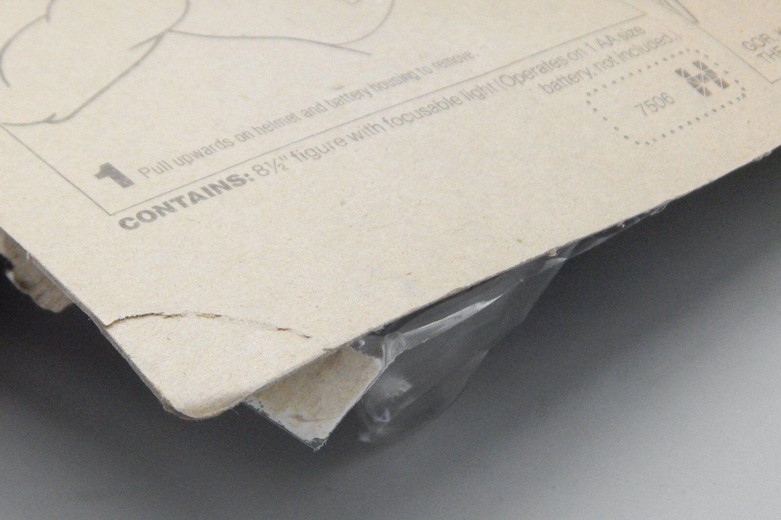 1977 vintage Hasbro GI JOE Super Joe LUMINOS action figure w/ BACKING ...