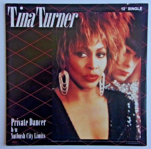 TINA TURNER - Private Dancer - Vinyl 12" EP 1st Press Capitol V-8620 ...