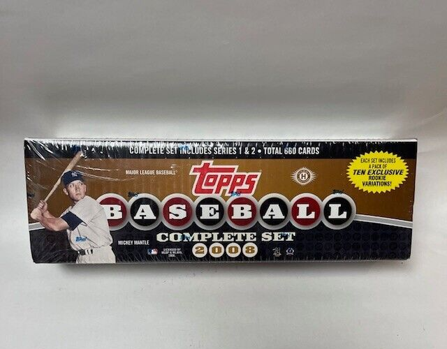 2008 Topps Baseball MLB Set Series 1 & 2 660 Cards Factory Cards | eBay UK