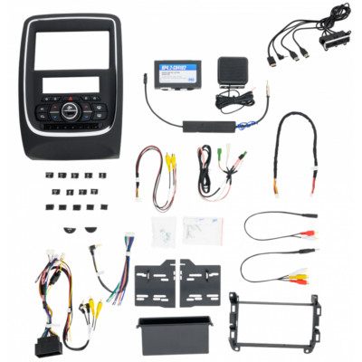 PAC RPK4-CH4102, RadioPRO 2014-2019 Dodge Durango Integrated Dash Kit ...