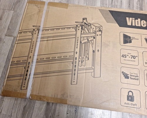 Push to Pop Out Video Wall TV Mount Bracket Up to 70" Flat Screen LCD ...