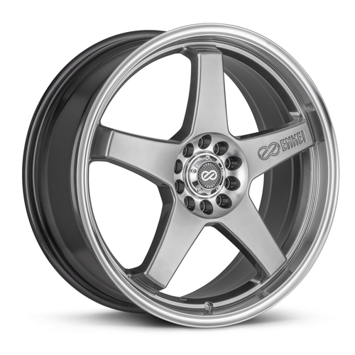 Enkei EV5 18x7.5 5x100/114.3 45mm Offset Hyper Black Wheel | eBay