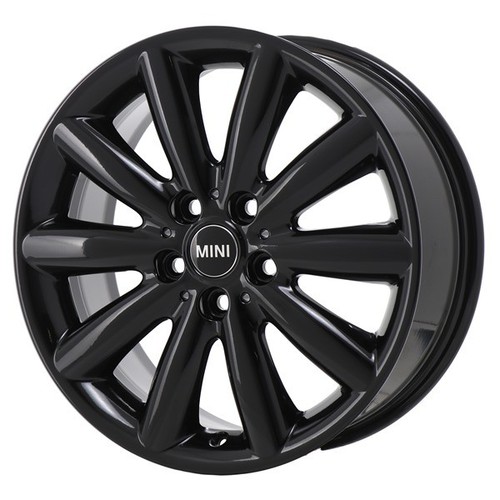 17" MINI COOPER WHEEL RIM FACTORY OEM 86082 2016-2022 GLOSS BLACK | eBay