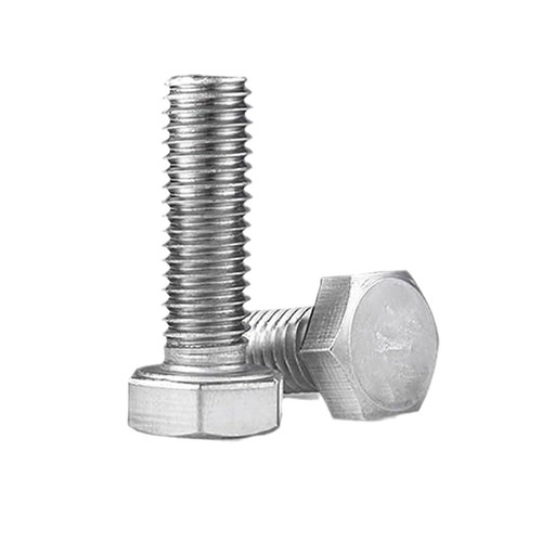 M6-0.75 Fine Thread Metric Hex Bolts 10 PCS 6x25mm 304 Stainless Steel ...