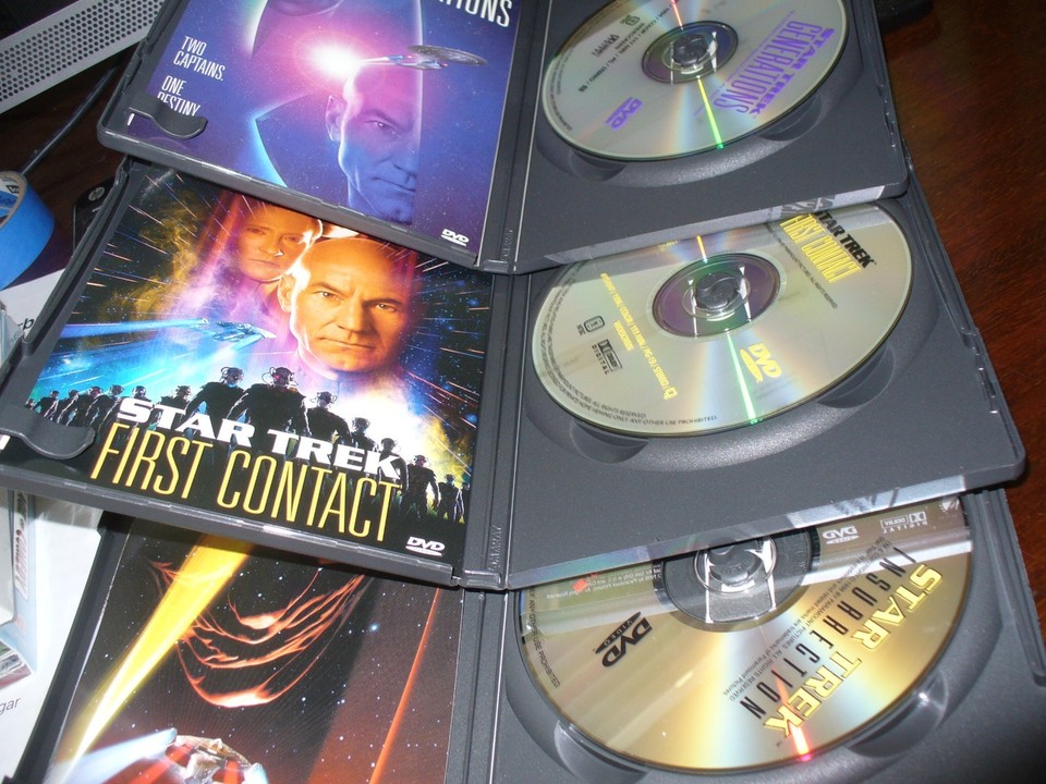 Star Trek Next Generation Movie Collection (Widescreen Edition) DVDs ...
