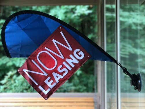 Leasing Now Open House Sign Real Estate Flag Apartment Leasing Sign ...