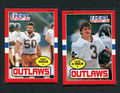 1985 Topps USFL Football Commons NM/MT Complete Your Set You Pick | eBay