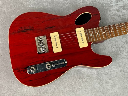MICHAEL KELLY 59 PORT THINLINE TELE P90s / TRANSPARENT RED 809164026907 ...